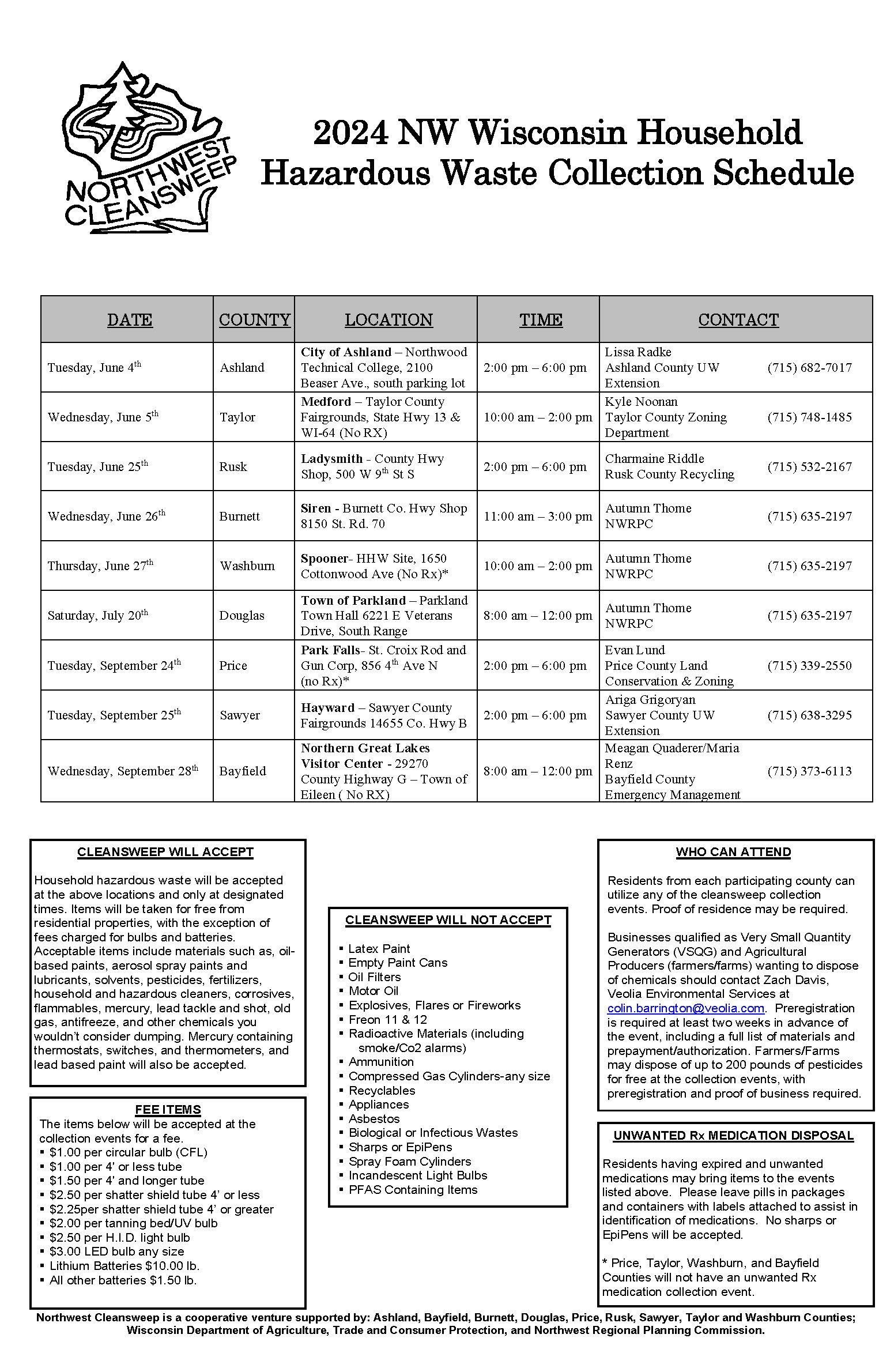 Cleansweep Hazardous Waste Management – Extension Ashland County