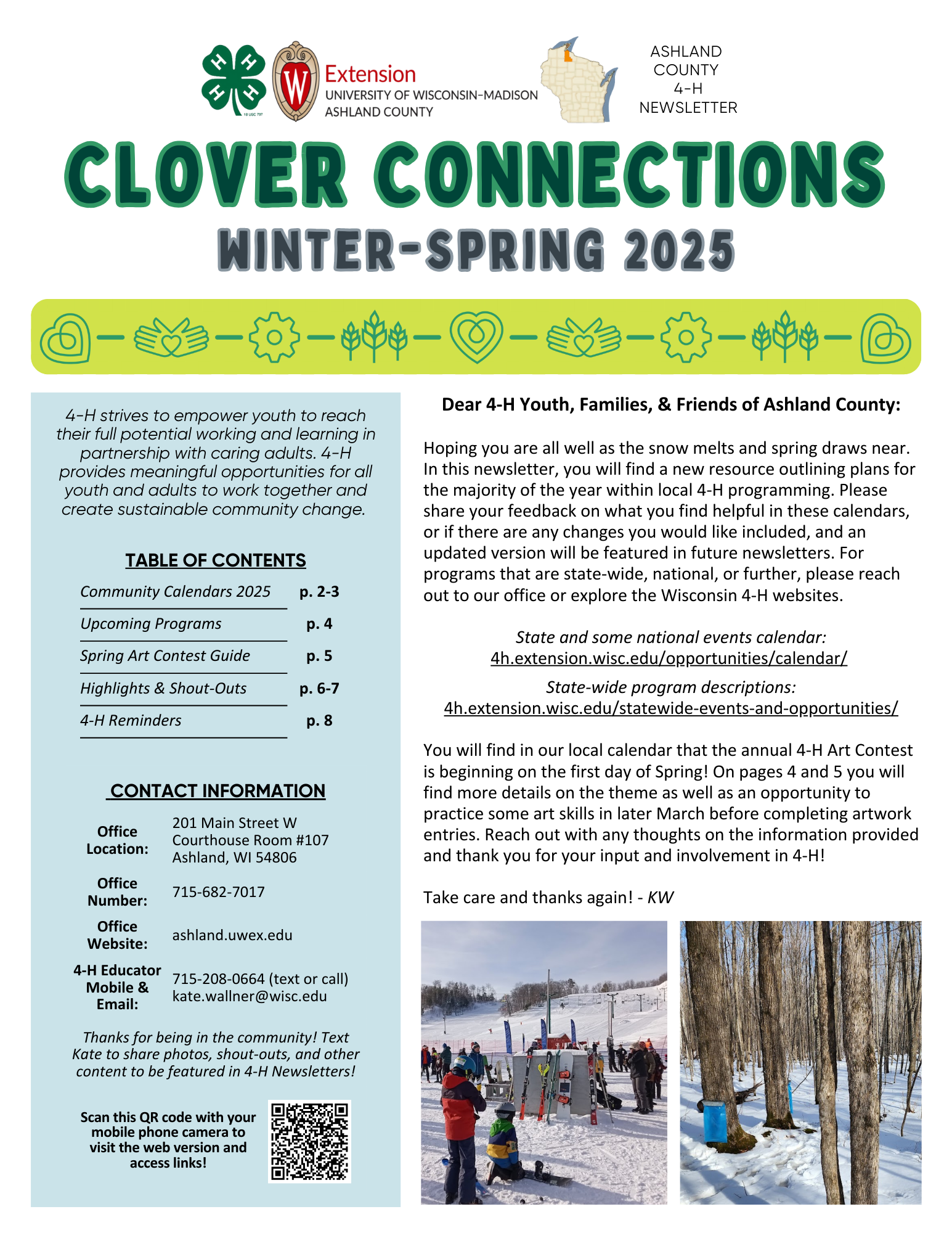 Clover Connections – Winter/Spring 2025 – Extension Ashland County